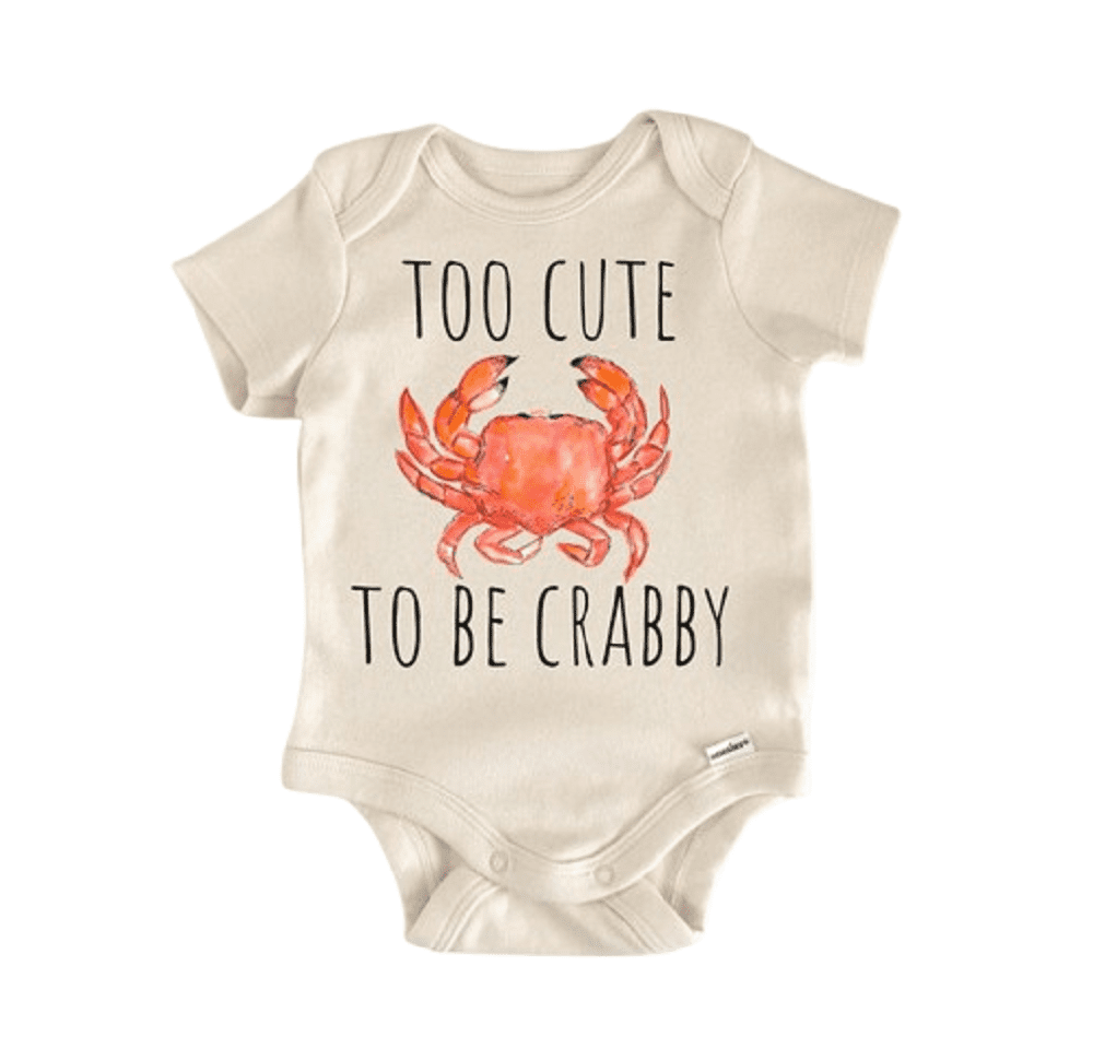 Crab Beach Summer - Baby Boy Girl Clothes Infant Bodysuit Funny Newborn Cute - Walmart.com