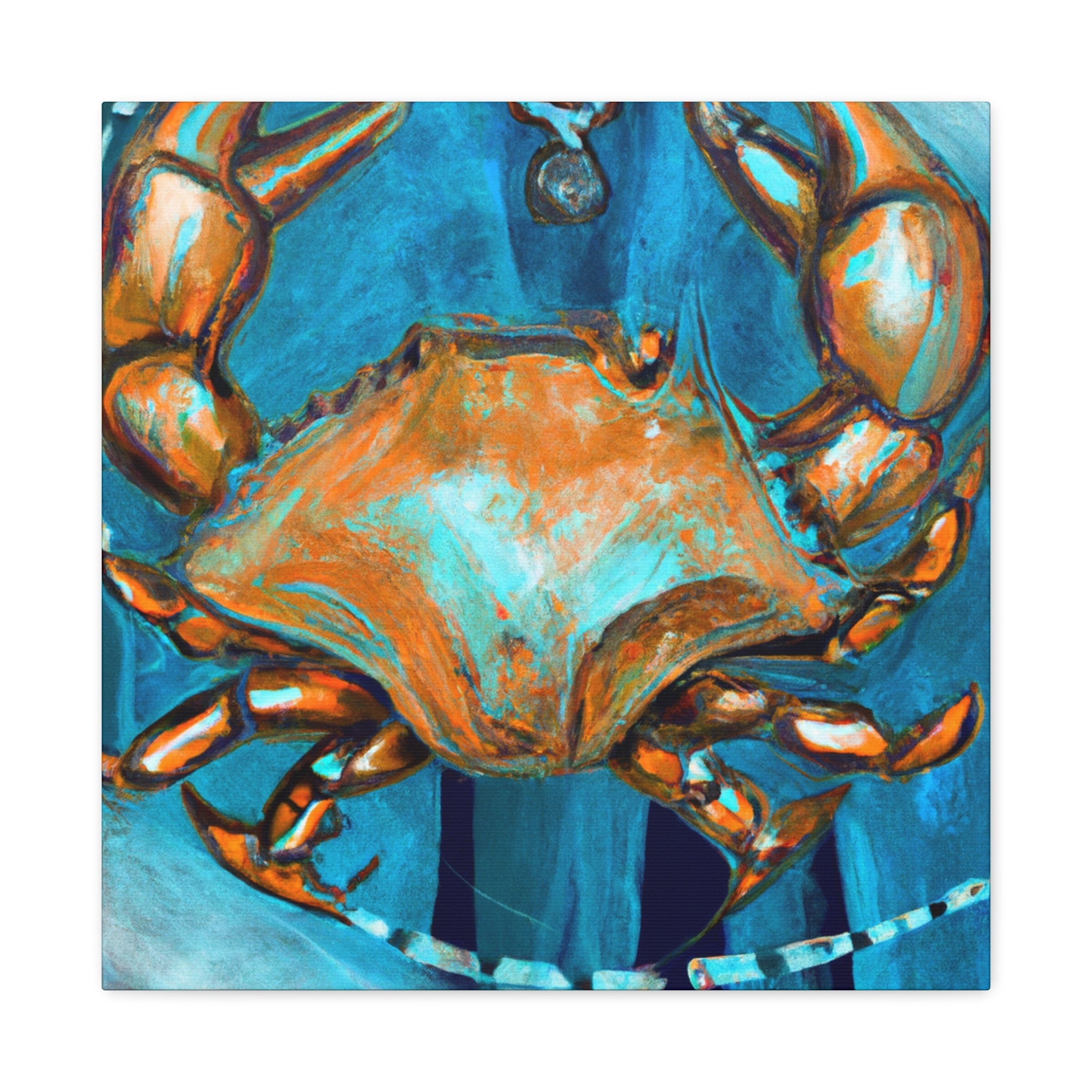 Crab Caught Napping - Canvas - Walmart.com