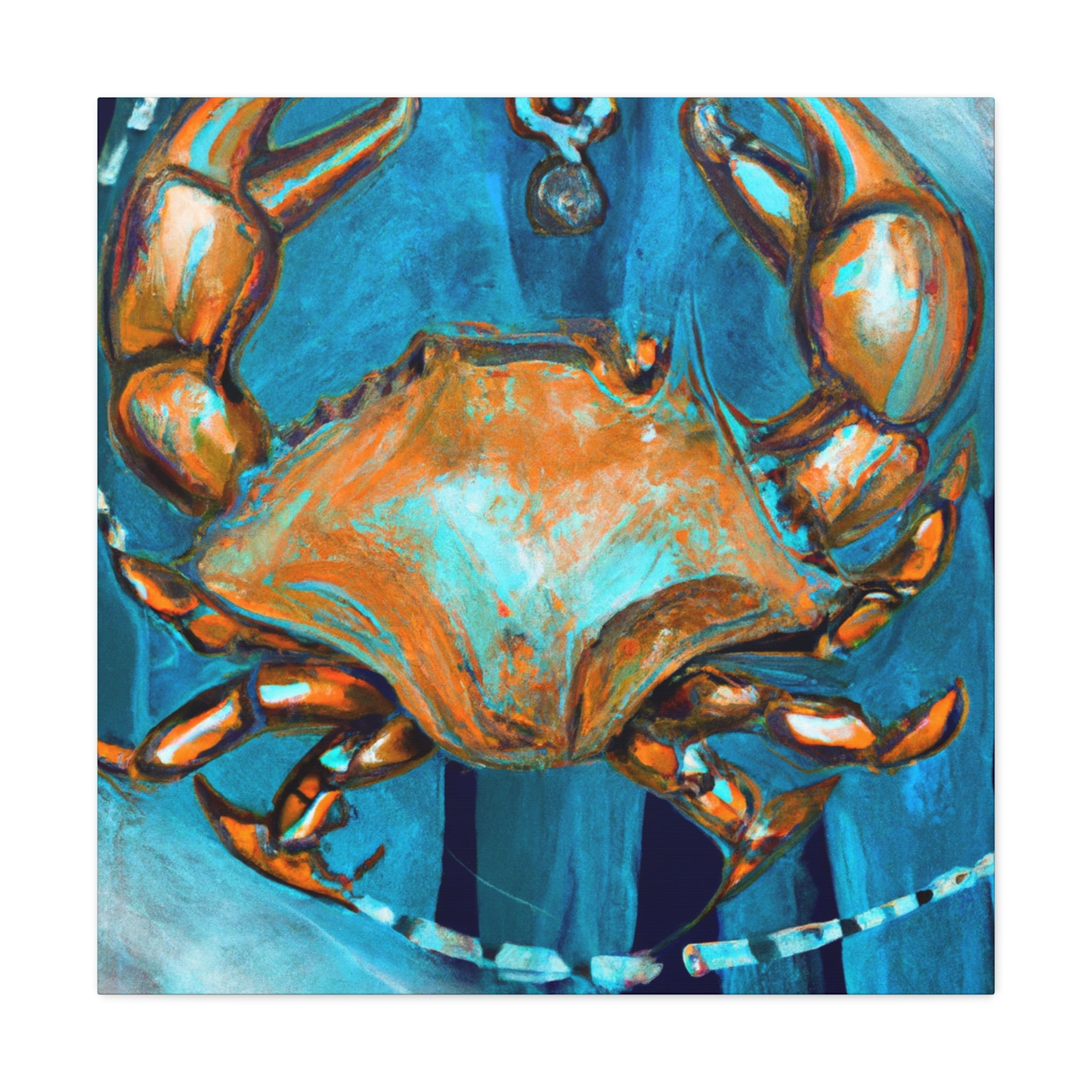 Crab Caught Napping - Canvas - Walmart.com