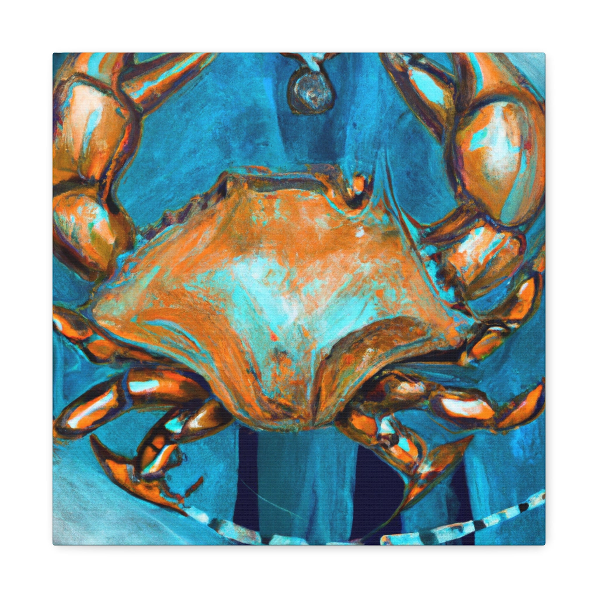 Crab Caught Napping - Canvas - Walmart.com