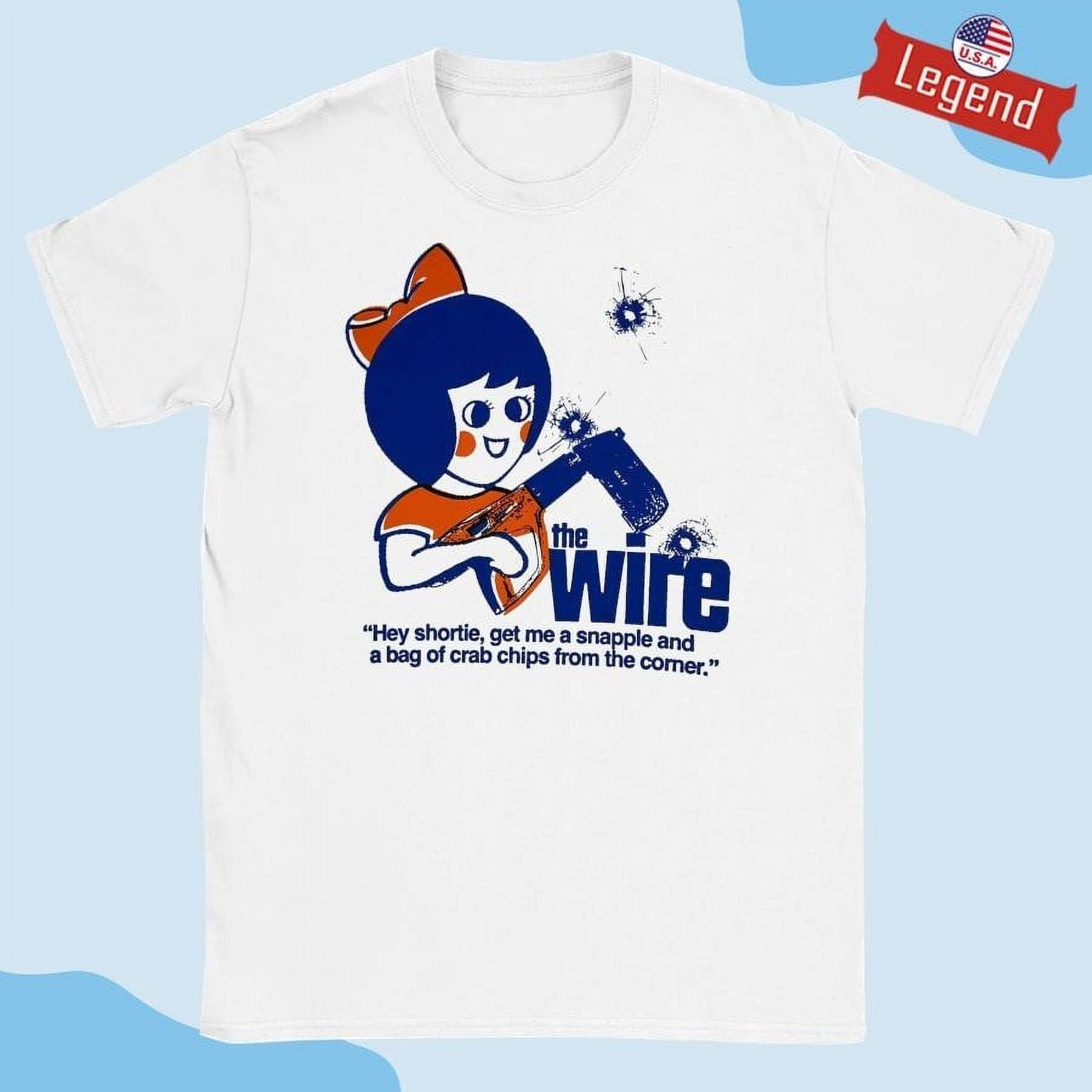 Crab Chips The Wire T-shirt - Walmart.com