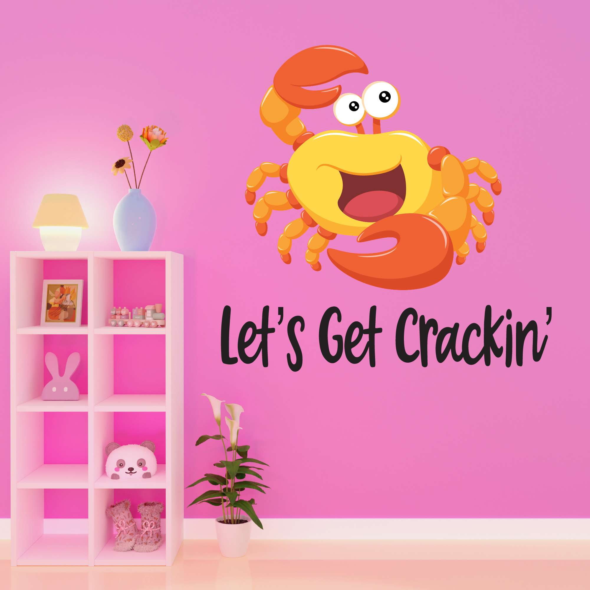 Crab Claws Let's Get Crackin' Sea Under Water Sea Creatures Crab ...