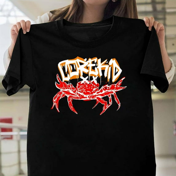 Crab Core Trending Funny Metal Music Meme Parody Graphic, Crustacean ...