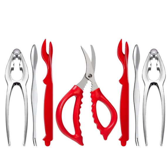 Crab Crackers and Tools, Crab Leg Crackers and Picks Set, Picks Knife ...