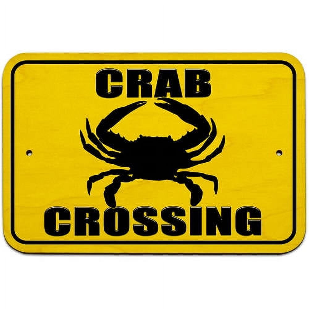 Crab Crossing Sign - Walmart.com