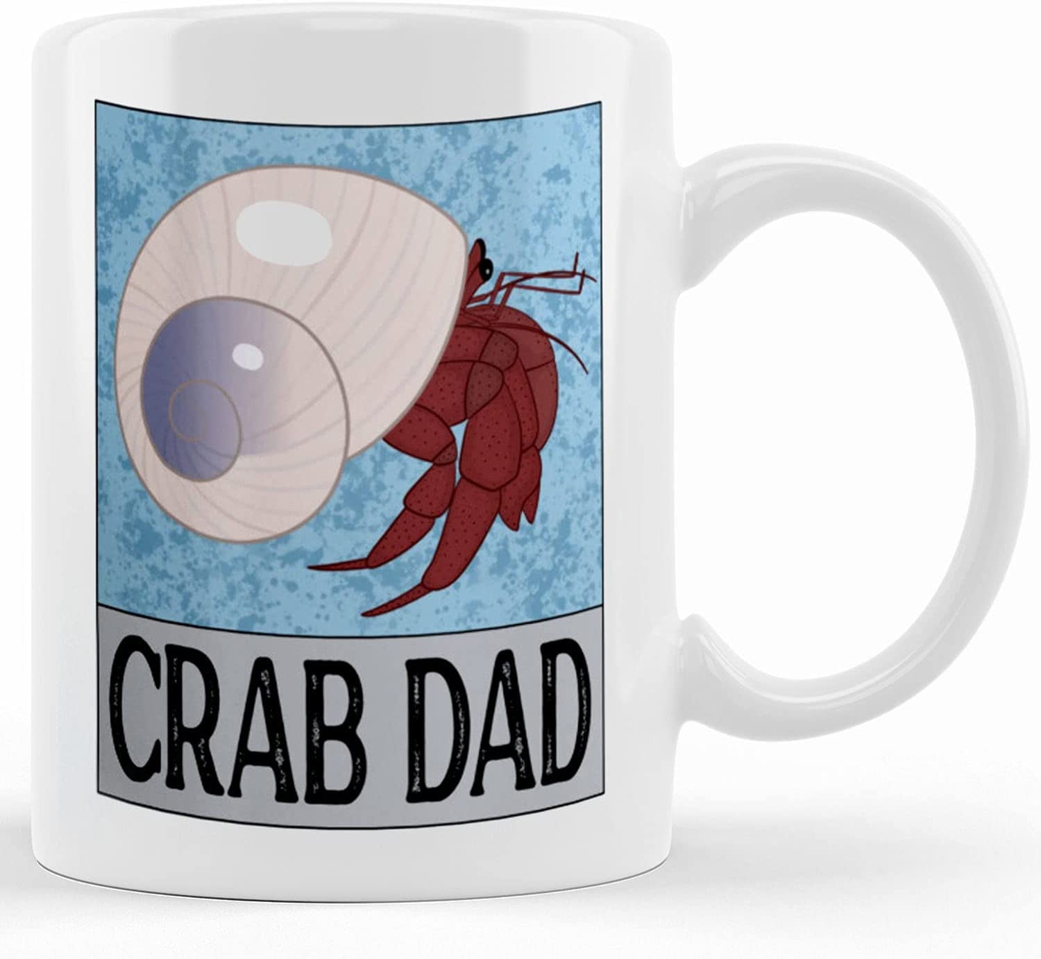 Crab Dad Mug Hermit Crab Lover Gift Coffee Mug For Hermit Crab Owners ...