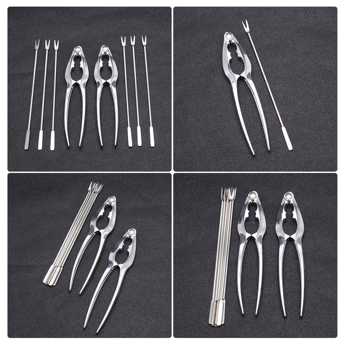 Crab Eat Stainless Steel Tool Shell Opener Seafood Utensils Accessories ...