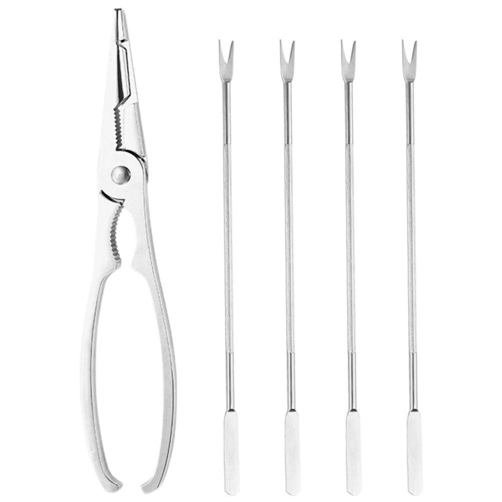 Crab Eating Tool Tools Forks Best Drill Bits Stainless Steel Meat ...