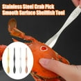 Crab Fork Stainless Steel Shellfish Lobster Cracker Versatile Smooth ...