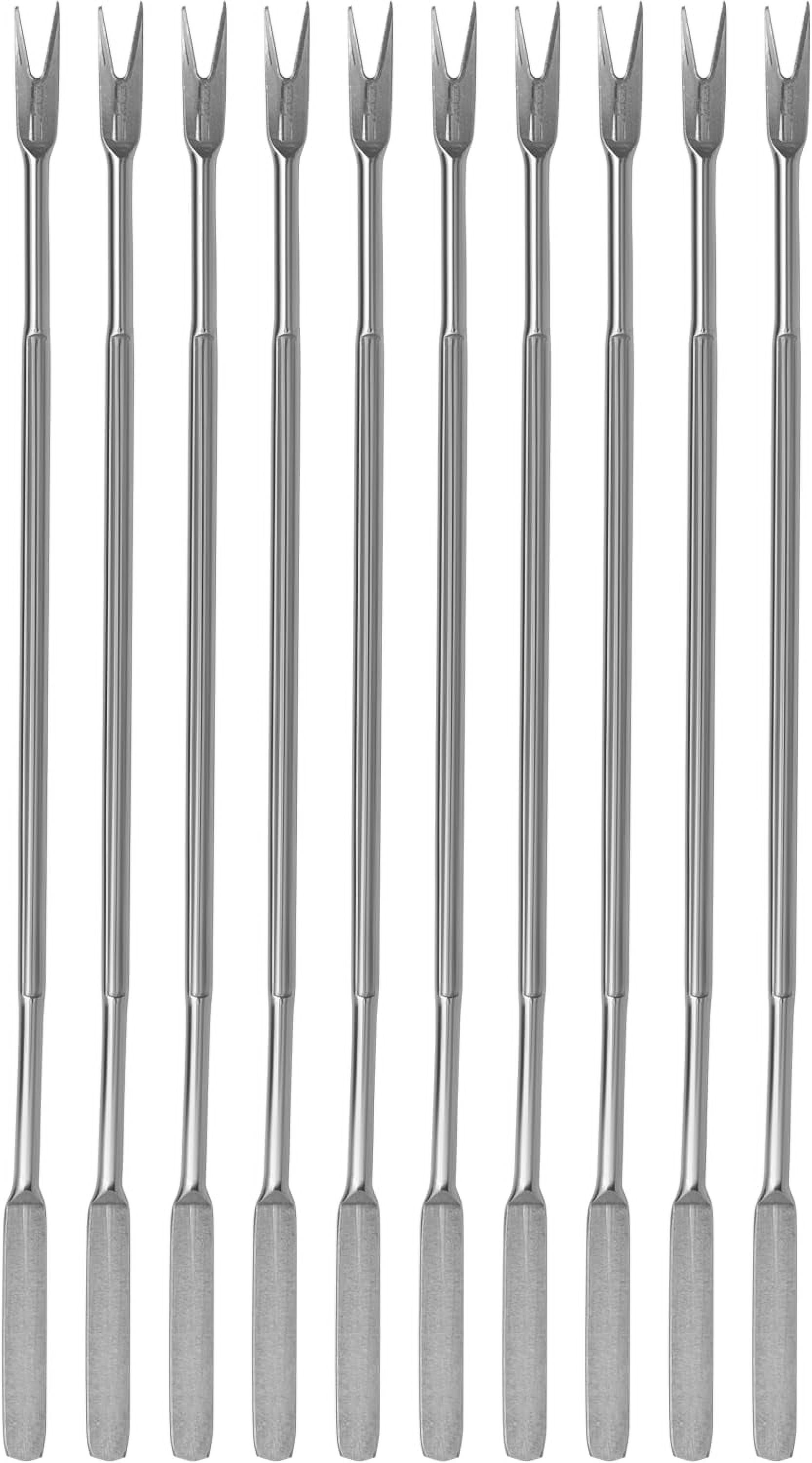 Crab Forks Set of 10 - Lobster Forks 6.5x0.08 Inches - Stainless Steel ...
