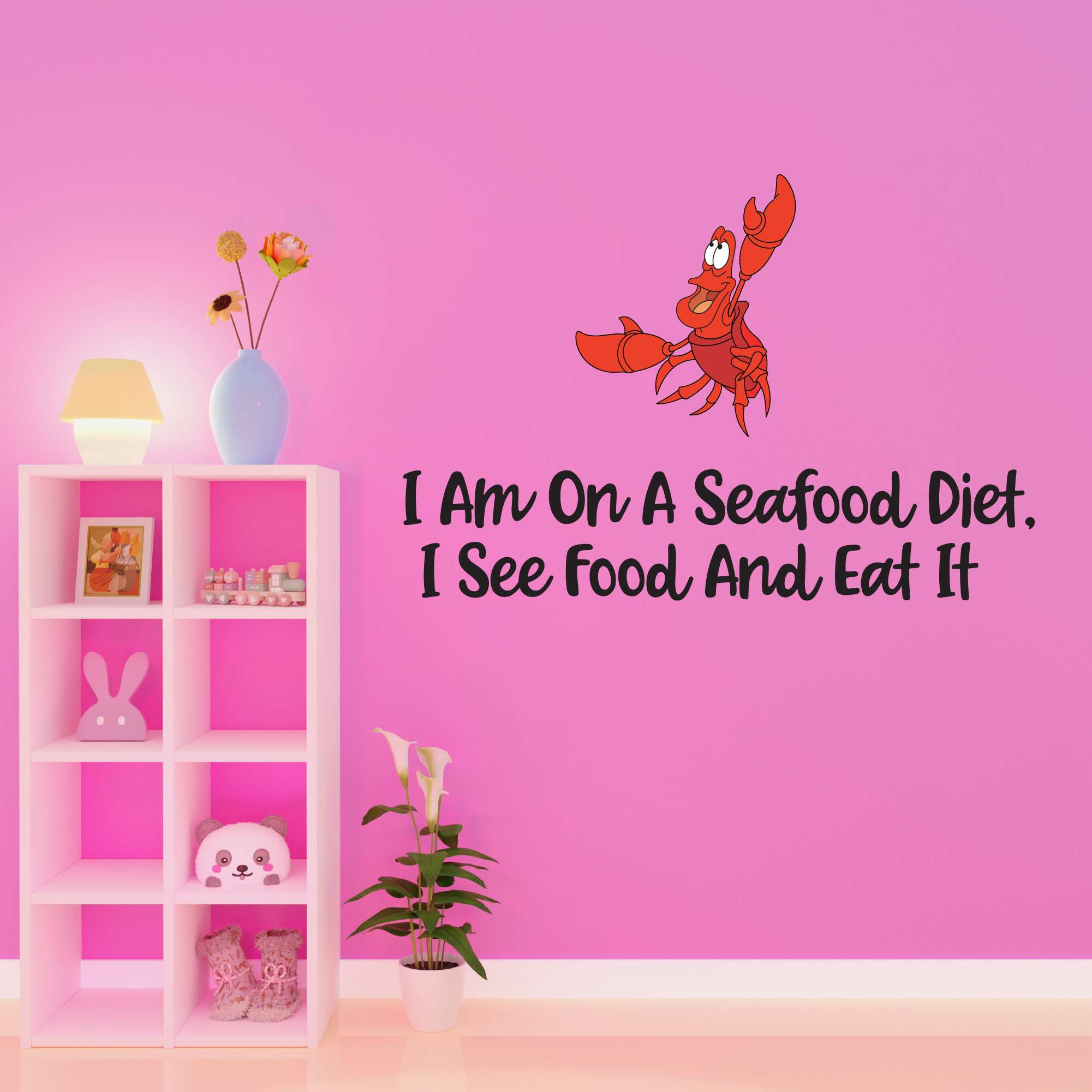 Crab I Am On A Seafood Diet, I See Food And Eat It Sea Creatures Crab ...