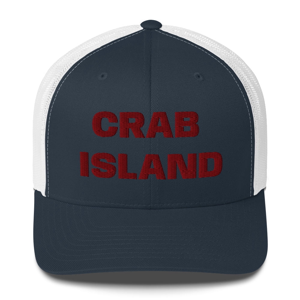 Crab Island Trucker Cap (Navy/ White) - Walmart.com