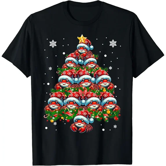 Crab Lighting Xmas Holiday Father Christmas Christmas Tree up to Size ...