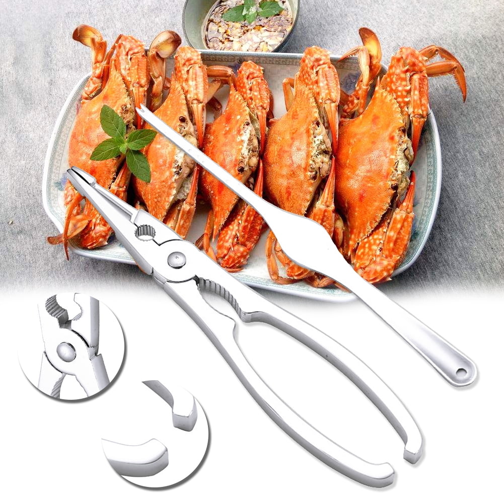 Crab & Lobster Crackers and Tools Set Zinc Alloy Lobster Crab Cracker ...