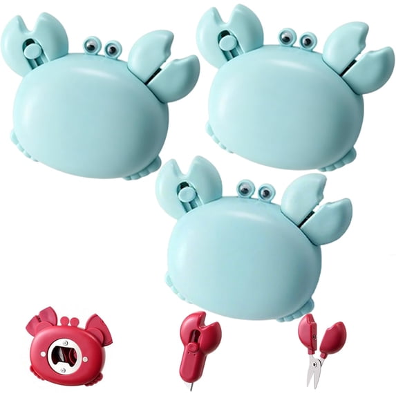 Crab Multifunctional Bottle Opener, 4-in-1 Magnetic Fridge Tool with ...