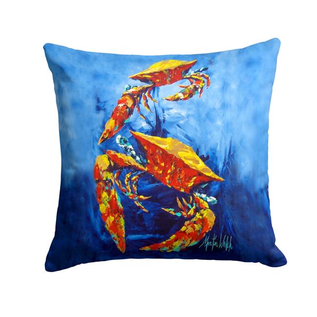 Crab Puddle O Two Fabric Decorative Pillow - Walmart.com
