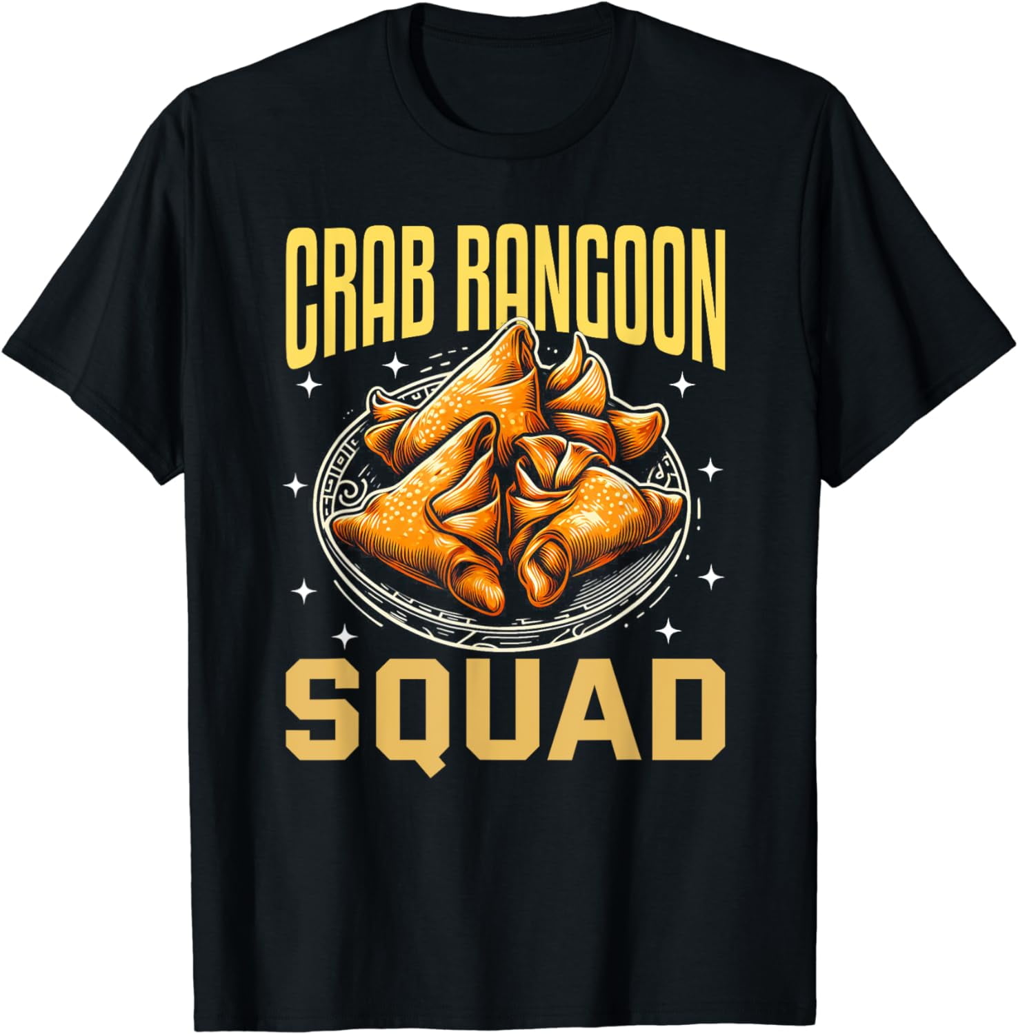 Crab Rangoon Squad Shirt Team Crab Rangoon Lover T-Shirt - Walmart.com
