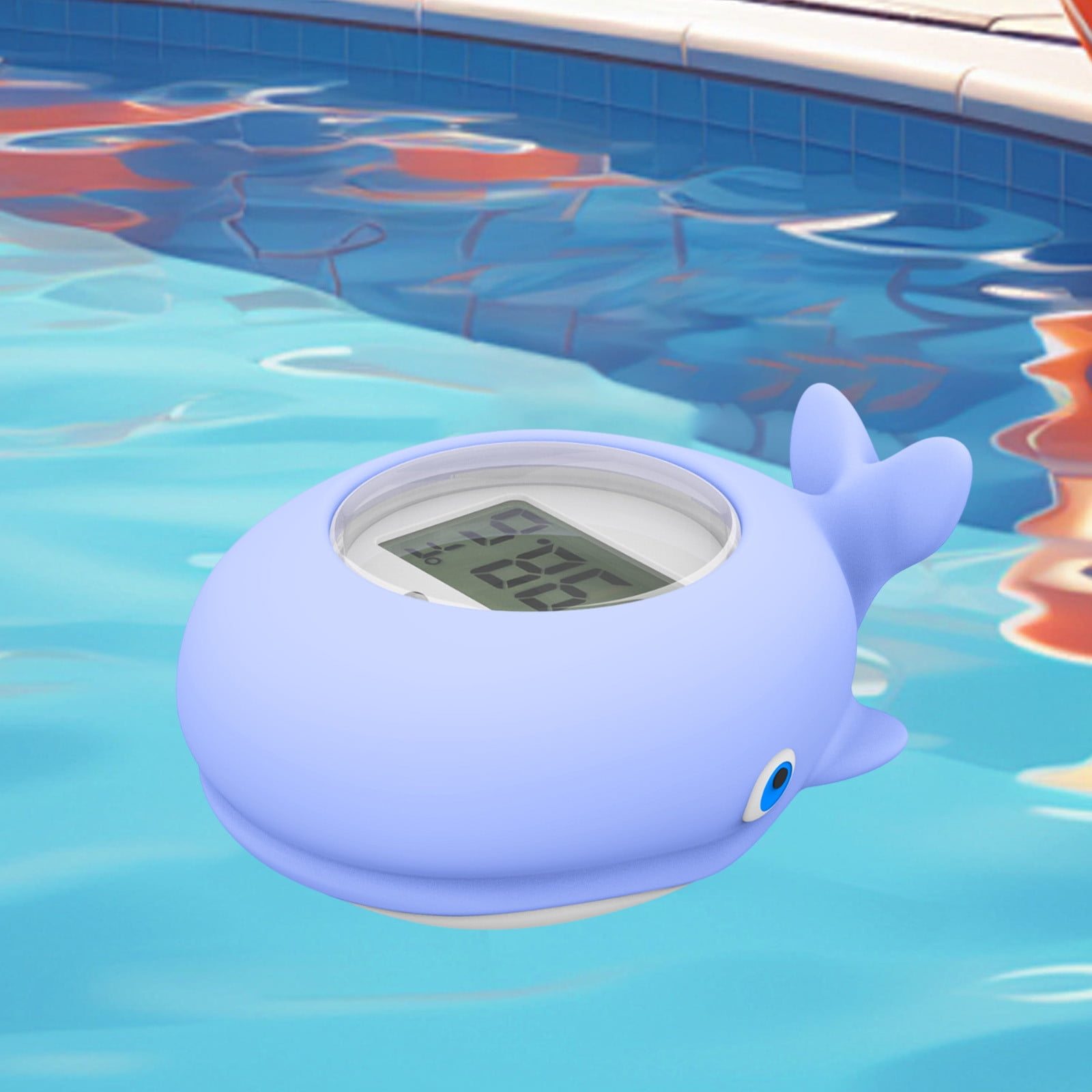 Crab Shape Bath Thermometer,Safety BPA-Free Digital Water Thermometer ...