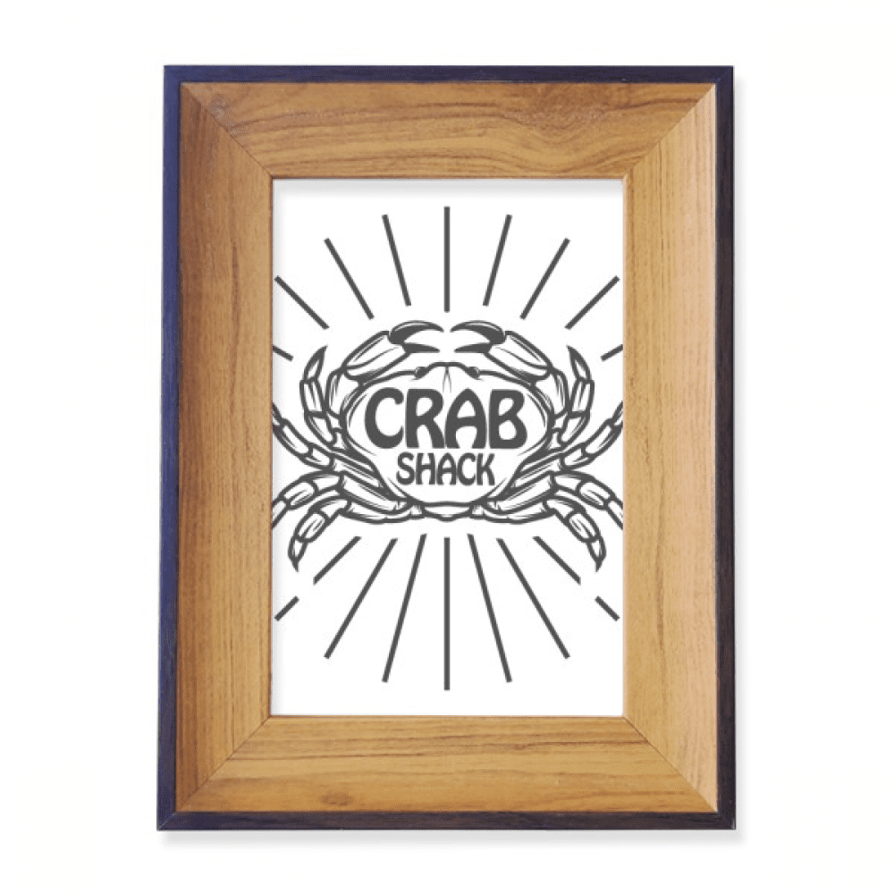 Crab Sketch Marine Organism Radial Photo Frame Exhibition Display Art ...