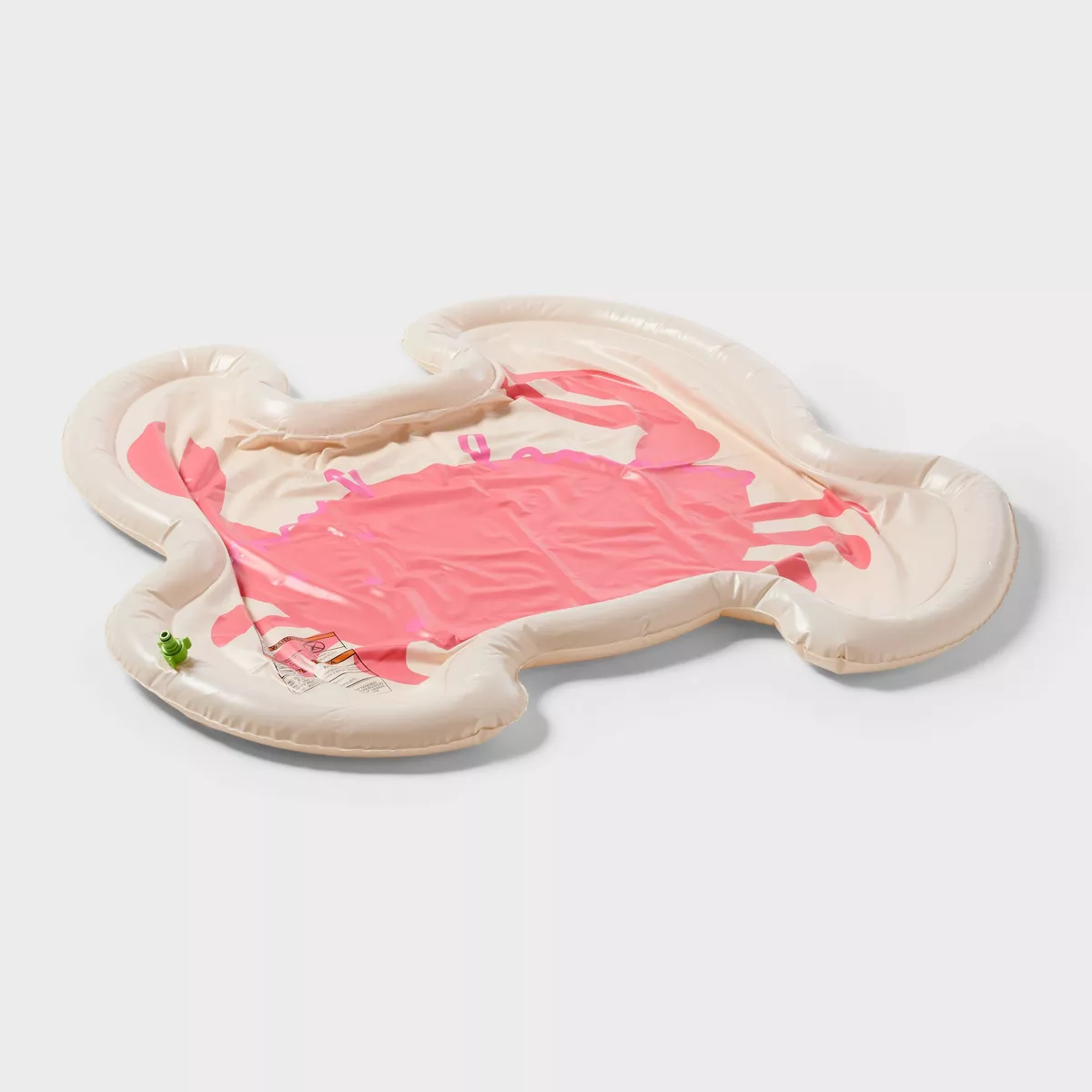 Crab Splash Pad Pink : Outdoor Water Play PVC for Kids 2+ - Walmart.com