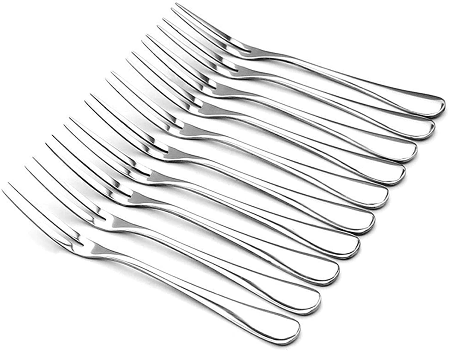 Crab Stainless Steel Forks,Escargot Forks 2 Prong Tasting Appetizer ...