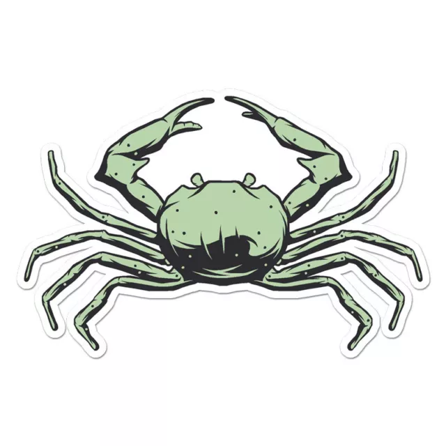 Crab Sticker Indoor Outdoor Phone Decal Water Bottle Stickers Car ...