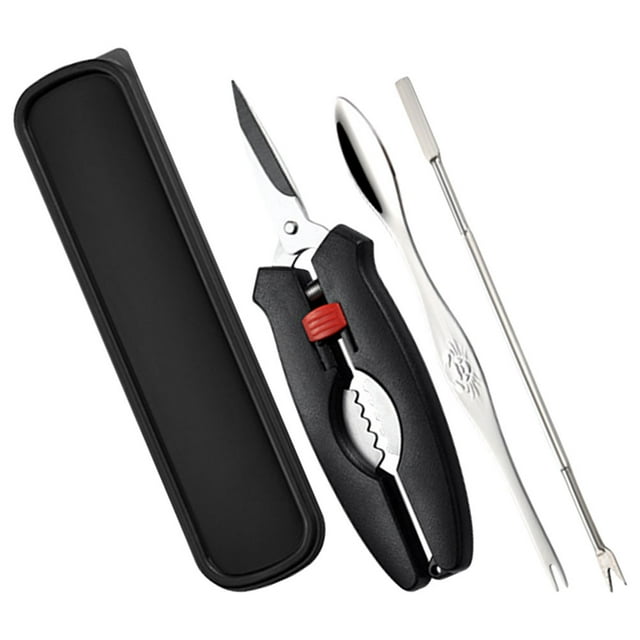 Crab Tool Set Lobster Scissor Eating Tools Seafood Serving Utensils ...