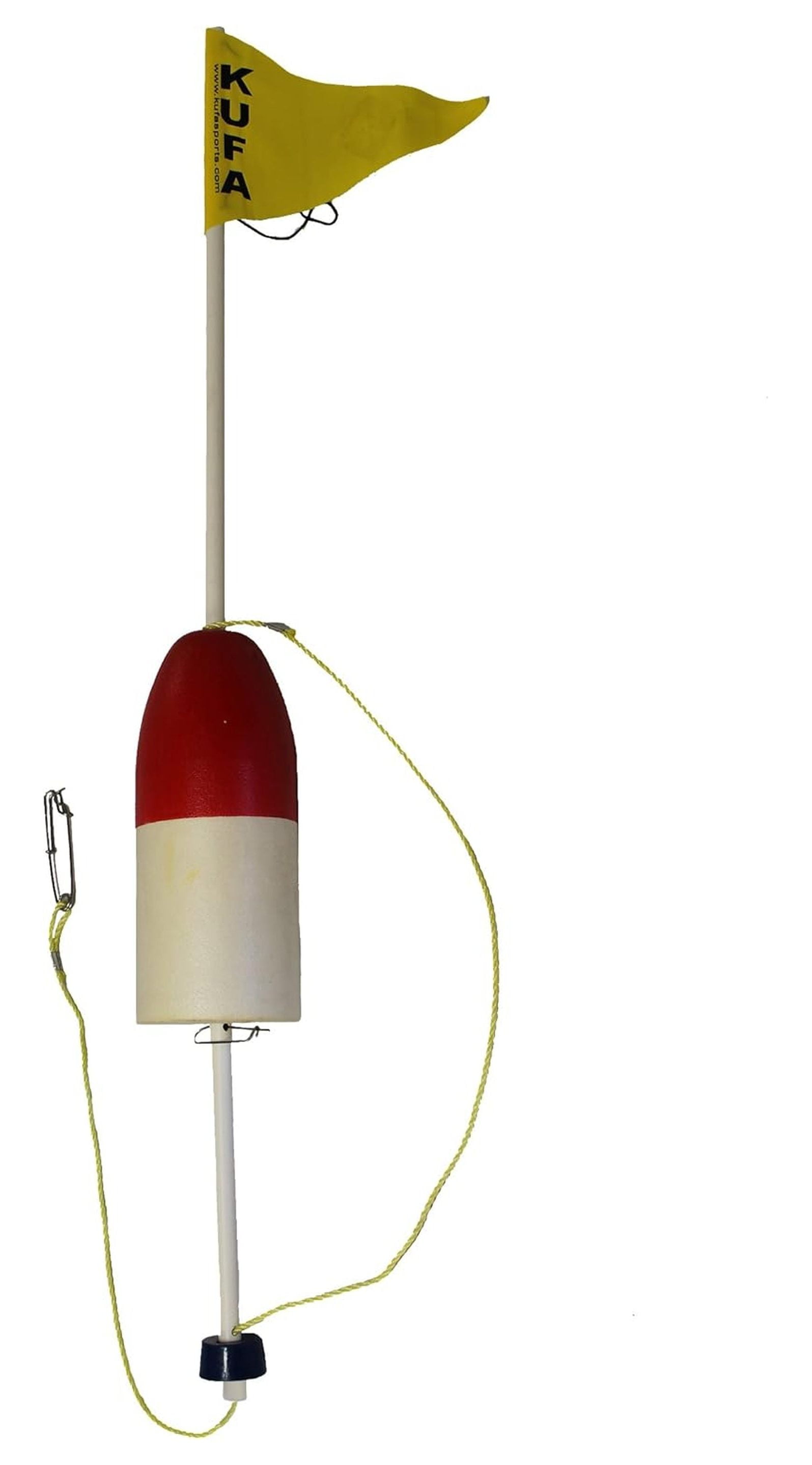 Crab Trap Float with PVC Flag Pole, Red/White, -Inch - Walmart.com