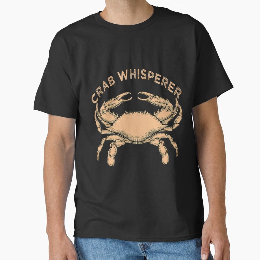Crab Whisperer Vintage Crabbing Hunting Fishing Crabs Shirt, Crab ...