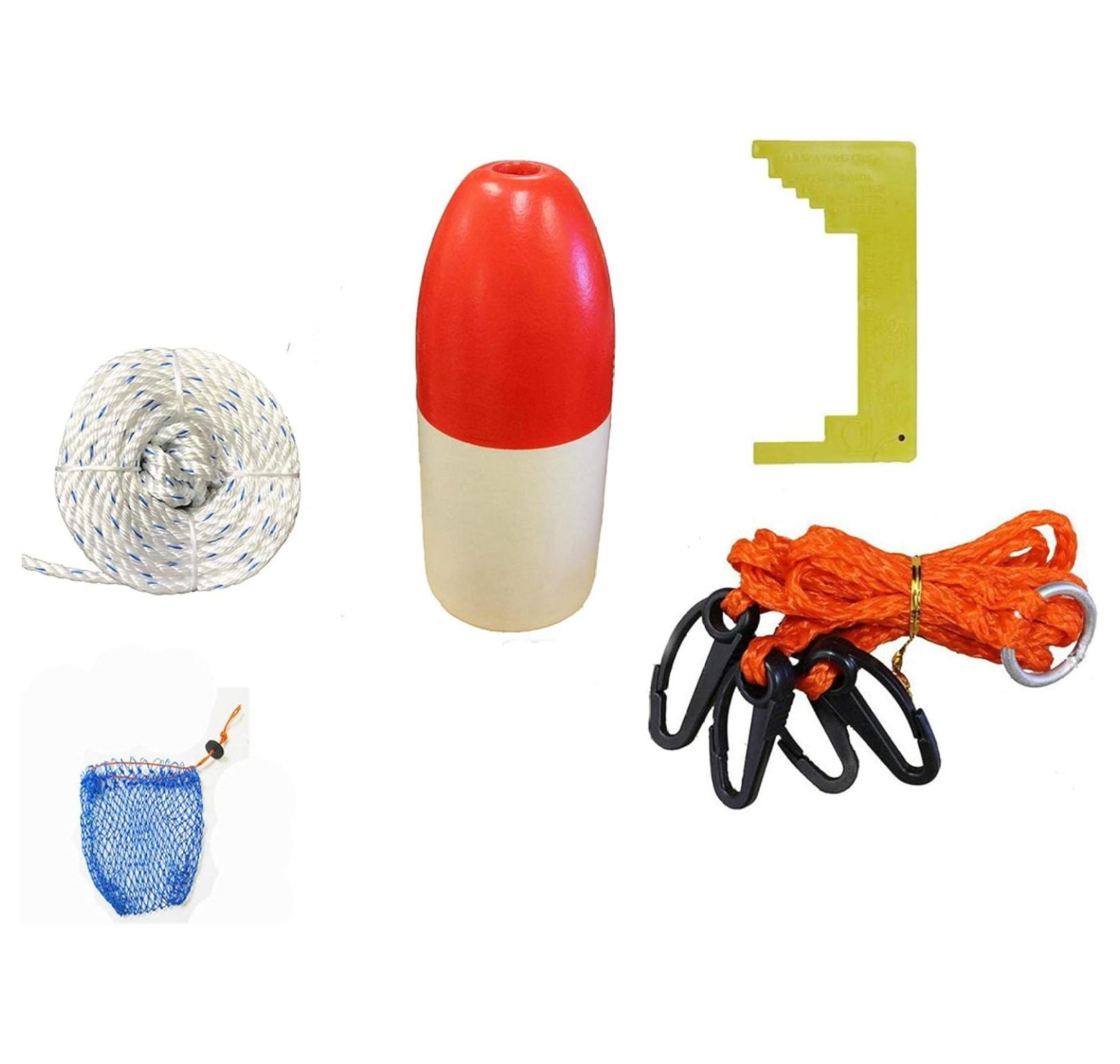 Crabbing Accessory kit (100' Non-Lead Sinking line, Caliper, Harness ...