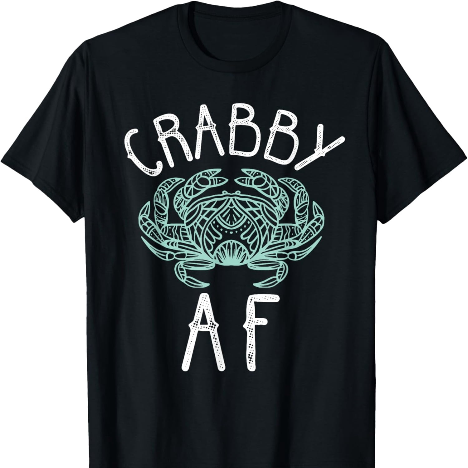 Crabby AF C1Ancer Crab Zodiac Sign Summer Birthday WoM1en T-S1Hirt ...