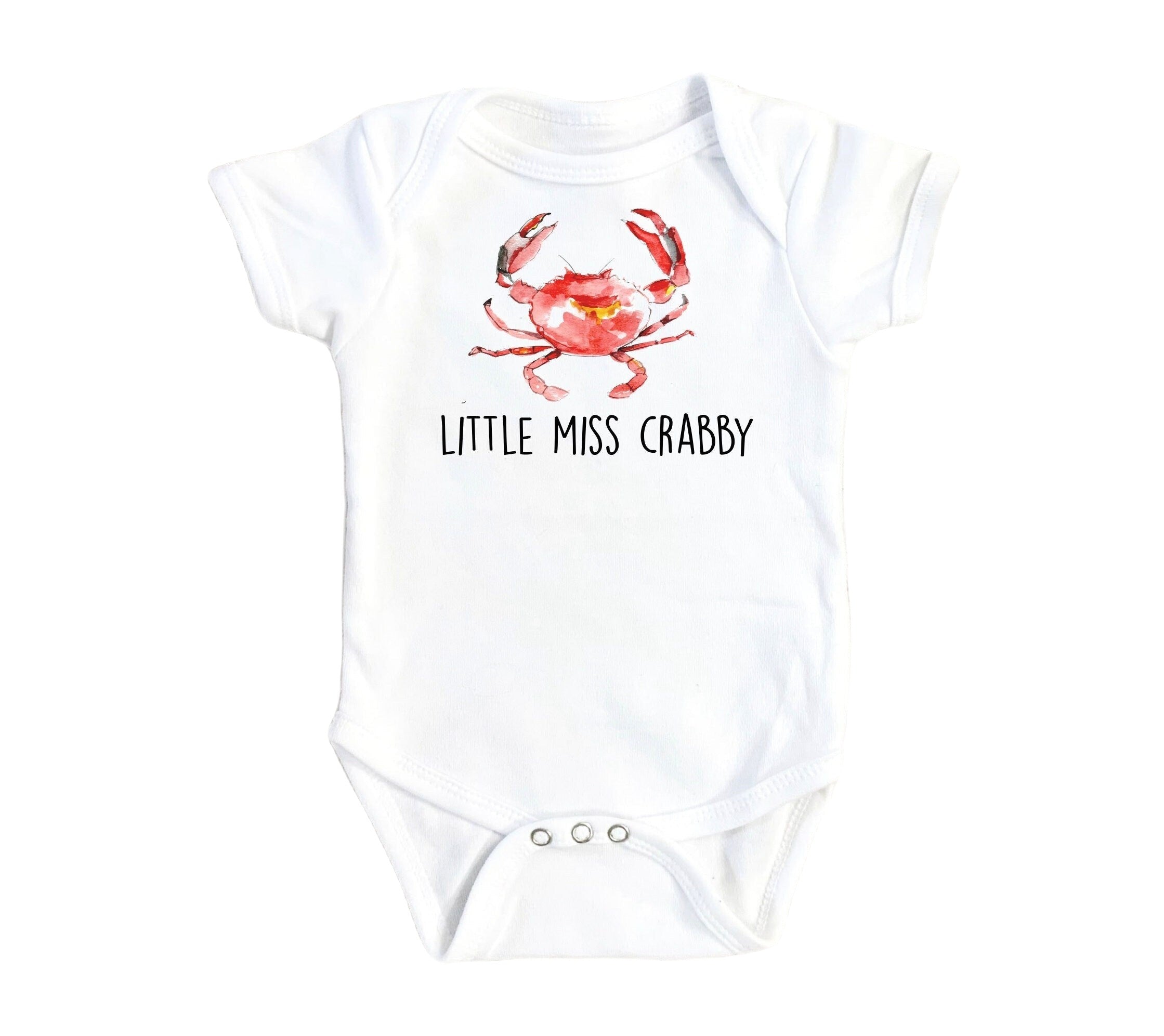 Crabby Crab Girl - Baby Boy Girl Clothes Infant Bodysuit Funny Cute ...