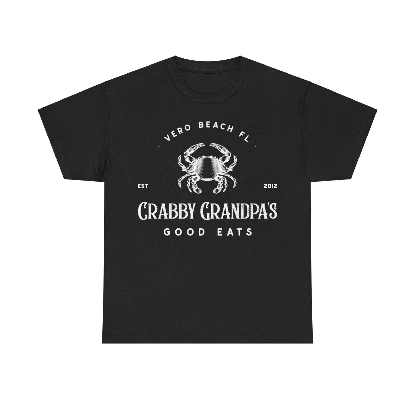 Crabby Grandpas Vero Beach Florida Restaurant T Shirt