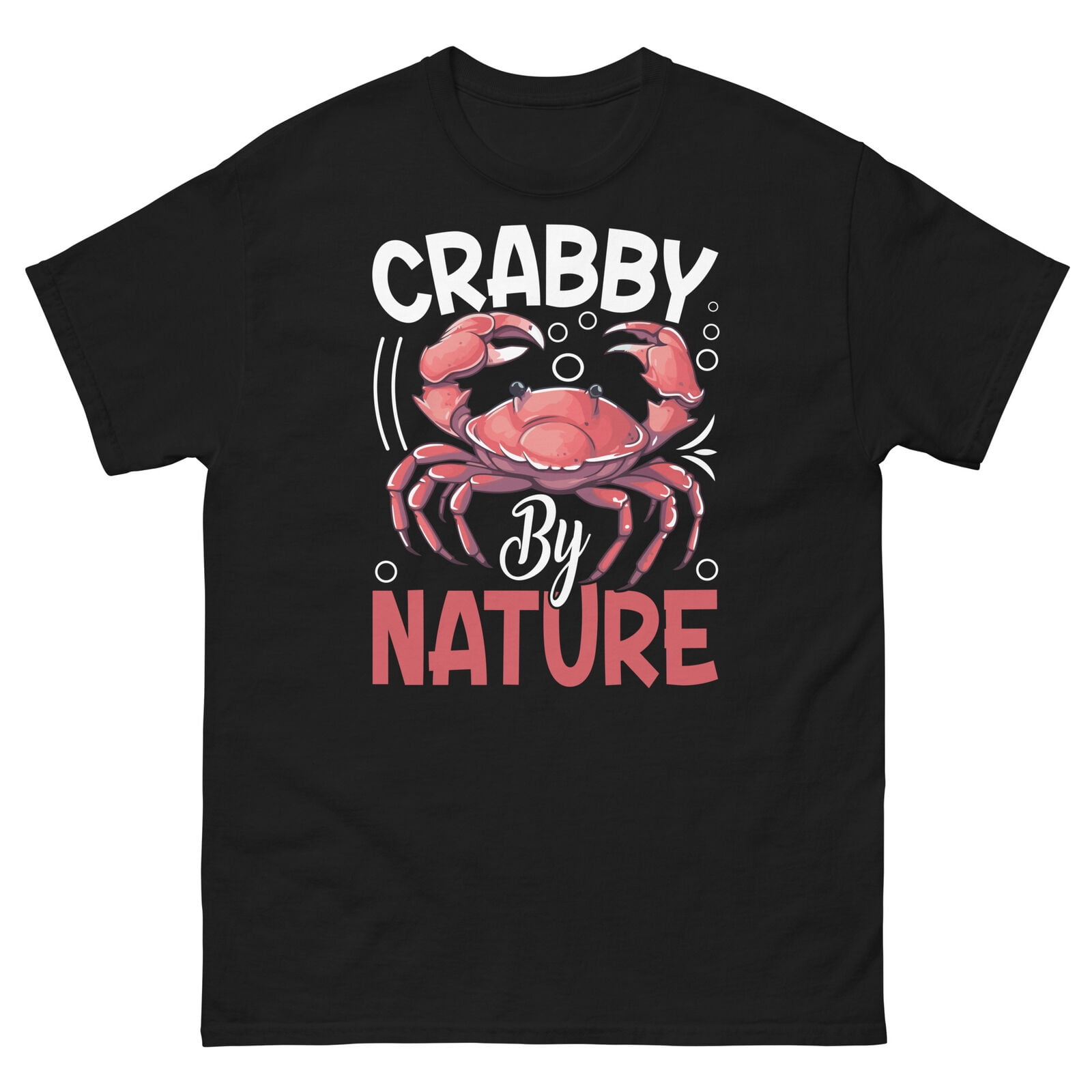 Crabby by Nature Seafood Crustacean Shellfish Dungeness Crab Men's ...