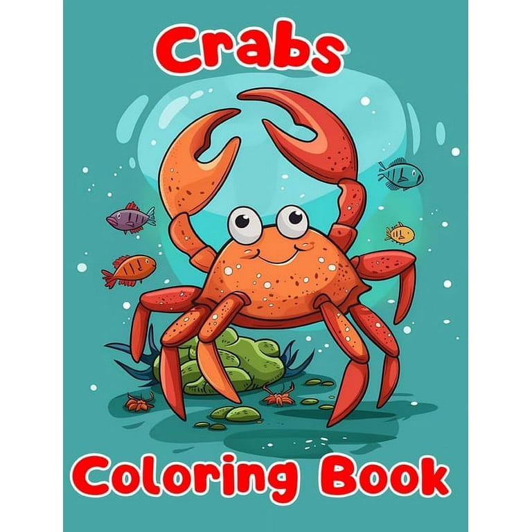 crab coloring book