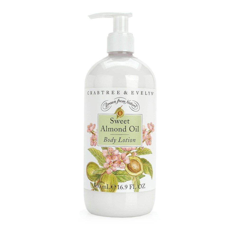 Crabtree & Evelyn Body AKF18 Lotion, Sweet Almond Oil, 16.9 Fl Oz ...