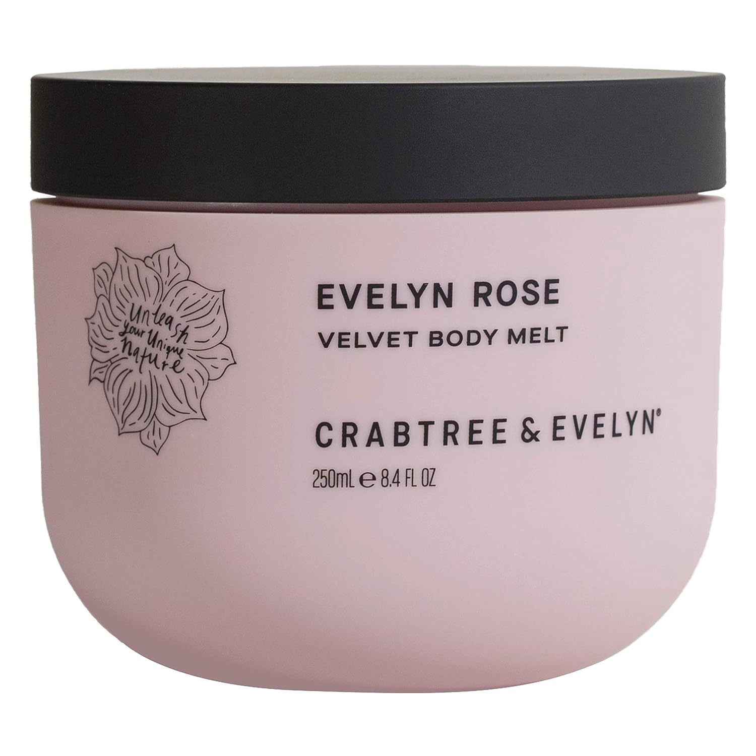 Crabtree & Evelyn Evelyn Rose Body Melt 8.4 fl oz (Newest formula/scent ...