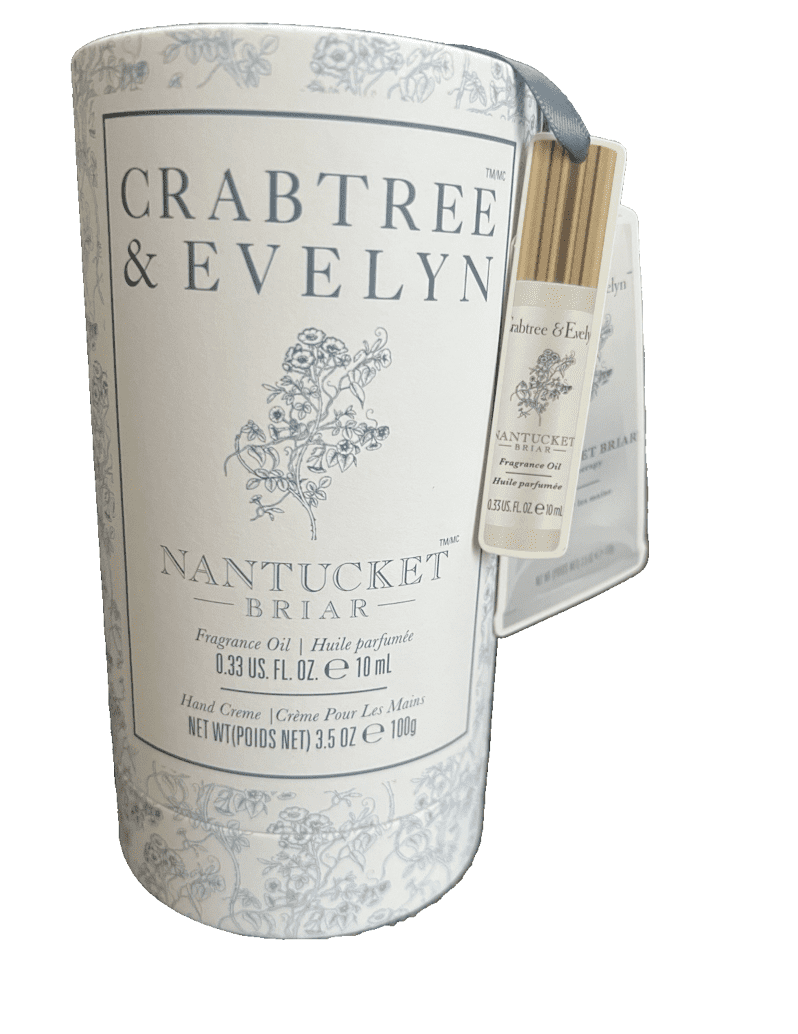 Crabtree & Evelyn Nantucket Briar Fragrance Oil Rollerball & Hand Creme ...