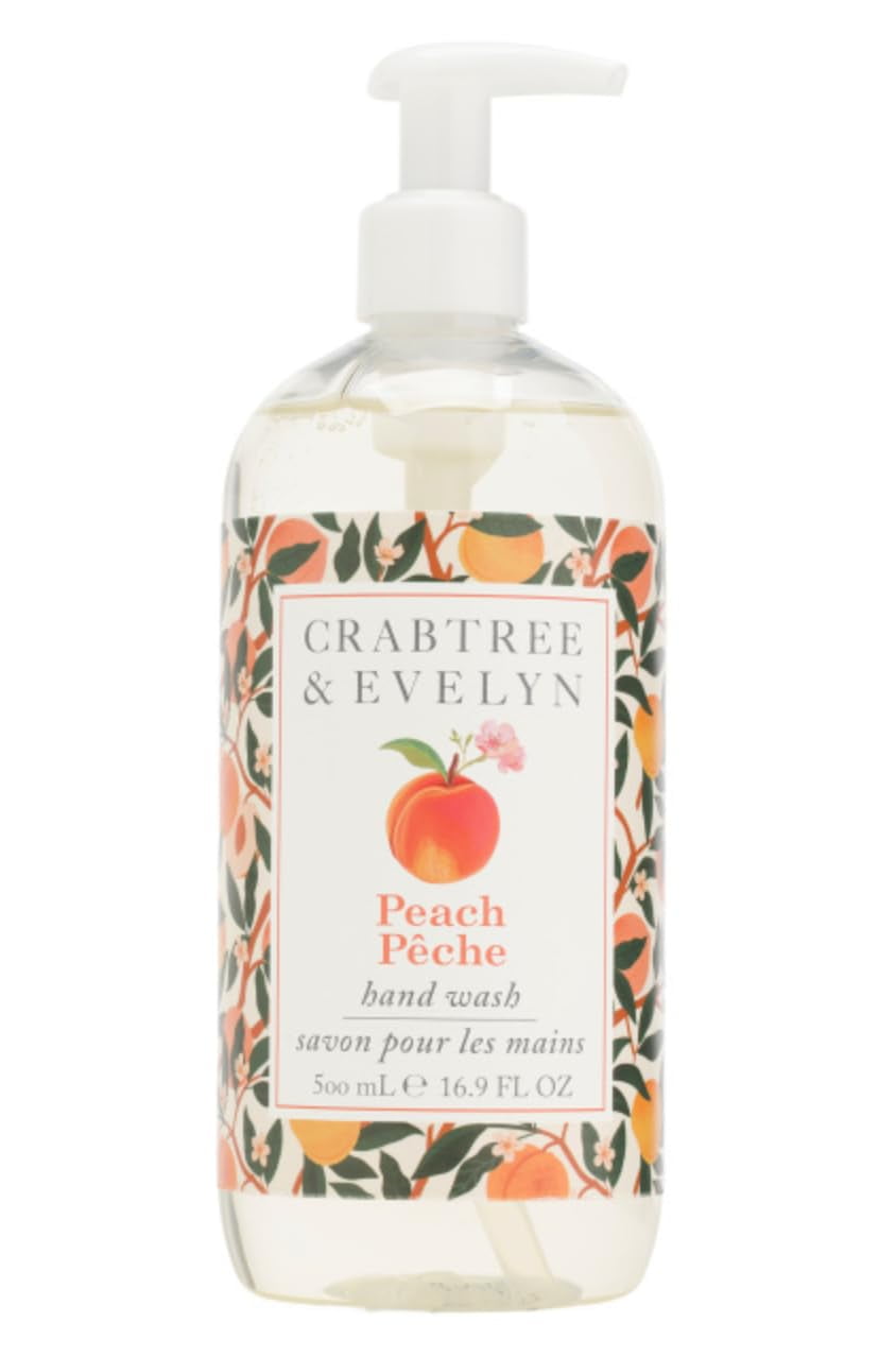 Crabtree & Evelyn Peach XEF1 Hand Wash 16.9 fl oz - Walmart.com
