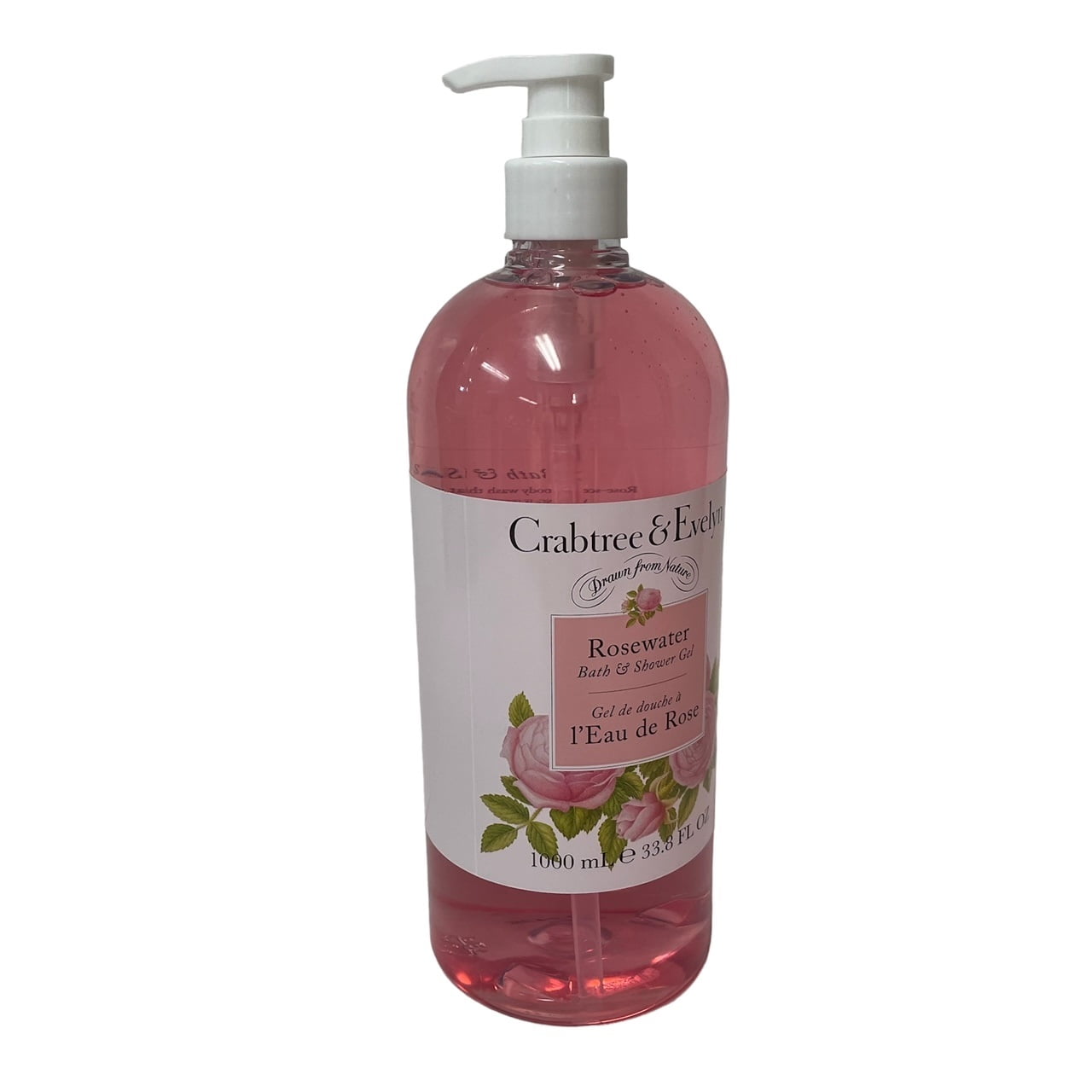 Crabtree & Evelyn Rosewater Bath and Shower Gel 33.8 oz Pump - Walmart.com