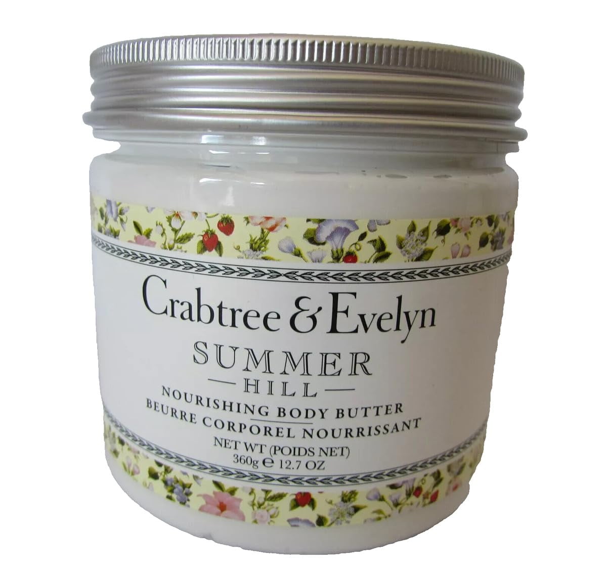 Crabtree & Evelyn Summer Hill Nourishing Body Butter 12.7oz - Walmart.com