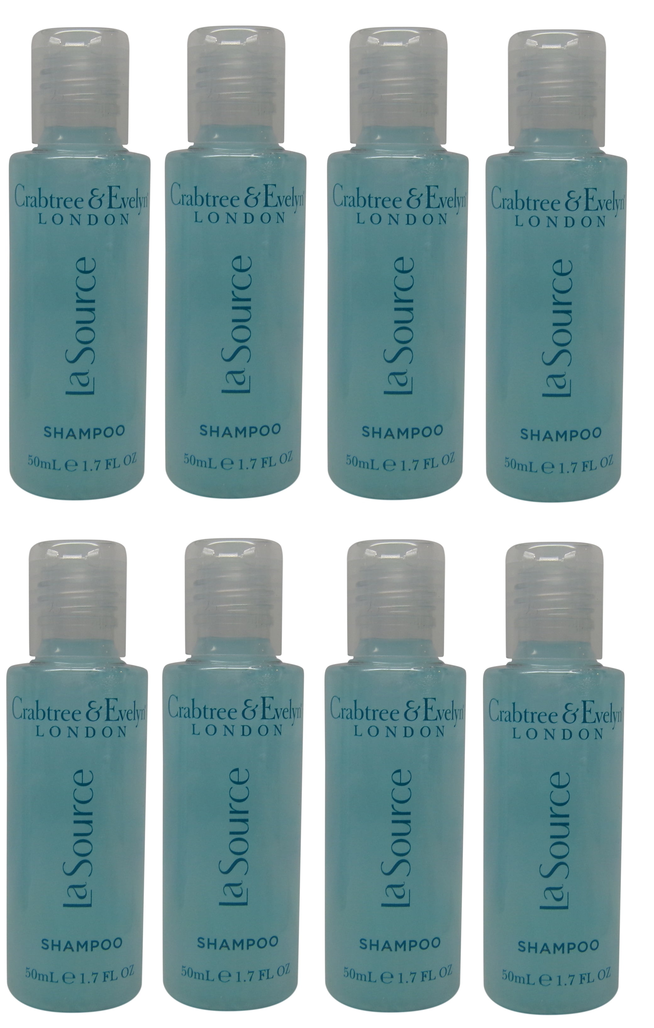 Crabtree & Evelyn La Source Shampoo, 8 Bottles, 1.7oz Each, Total 13 ...