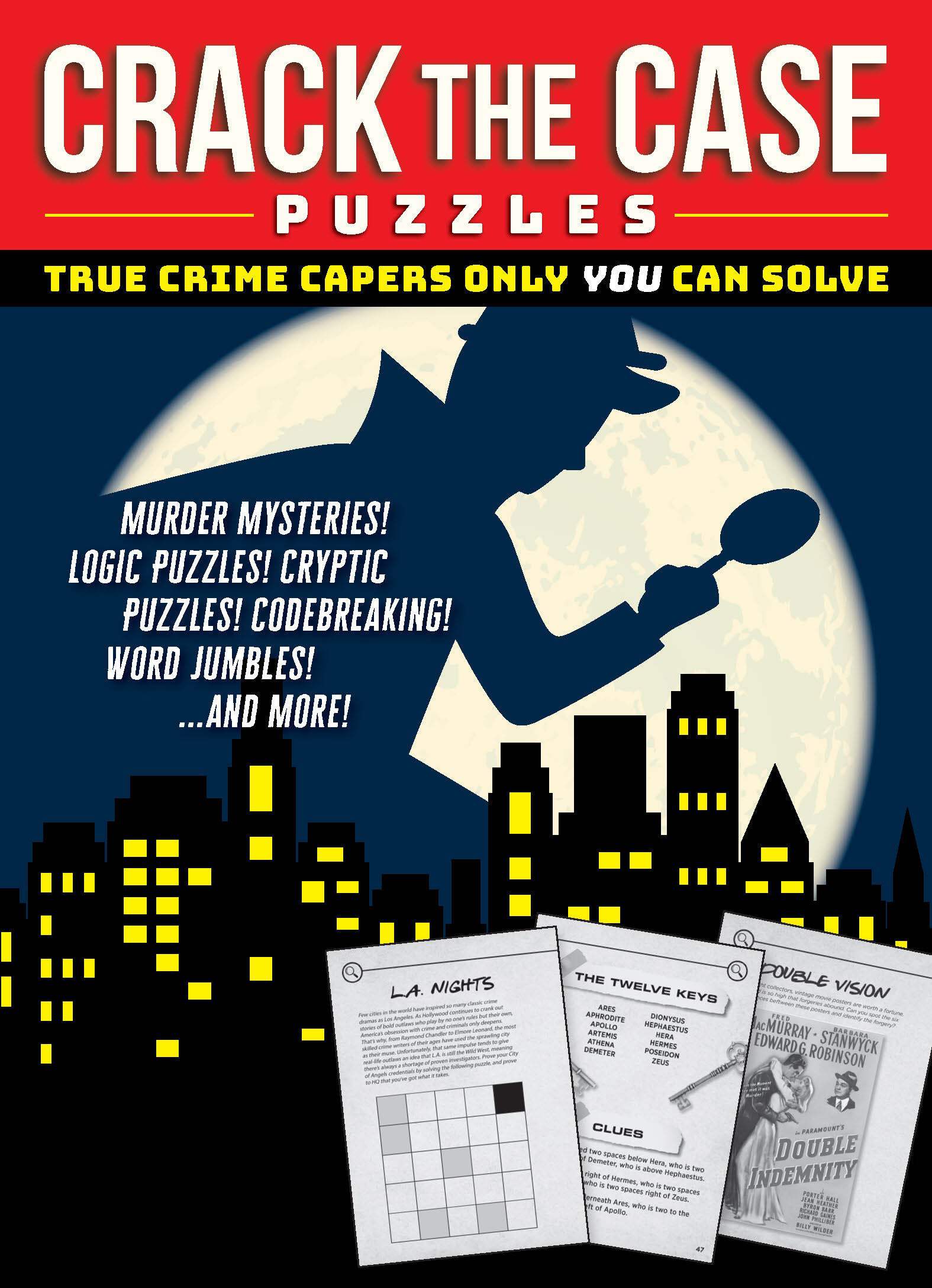 Crack the Case - True Crime Puzzles Only You Can Solve (Digest Size) Murder Mysteries ...