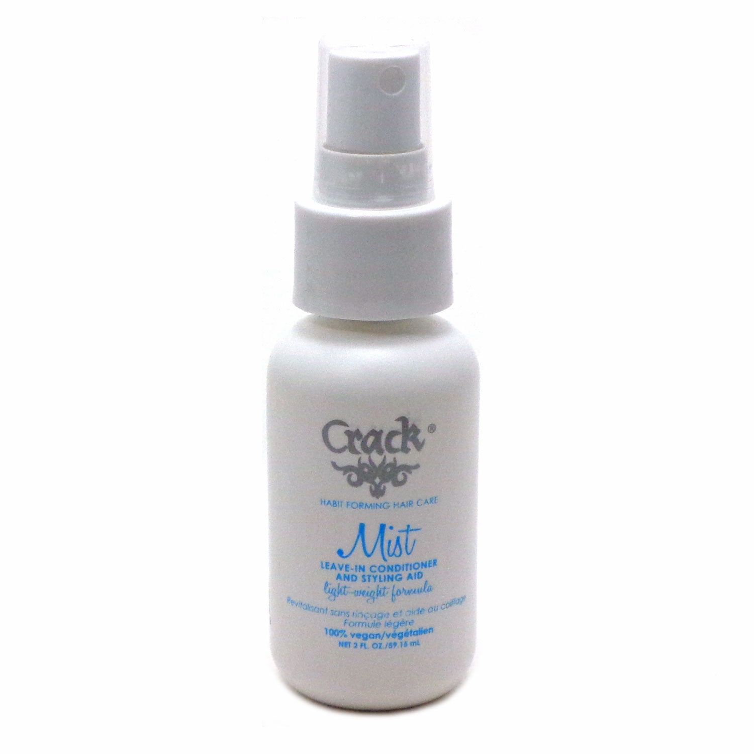 Crack Mist Leave in Conditioner and Styling Aid 2 fl oz - 100% Vegan ...