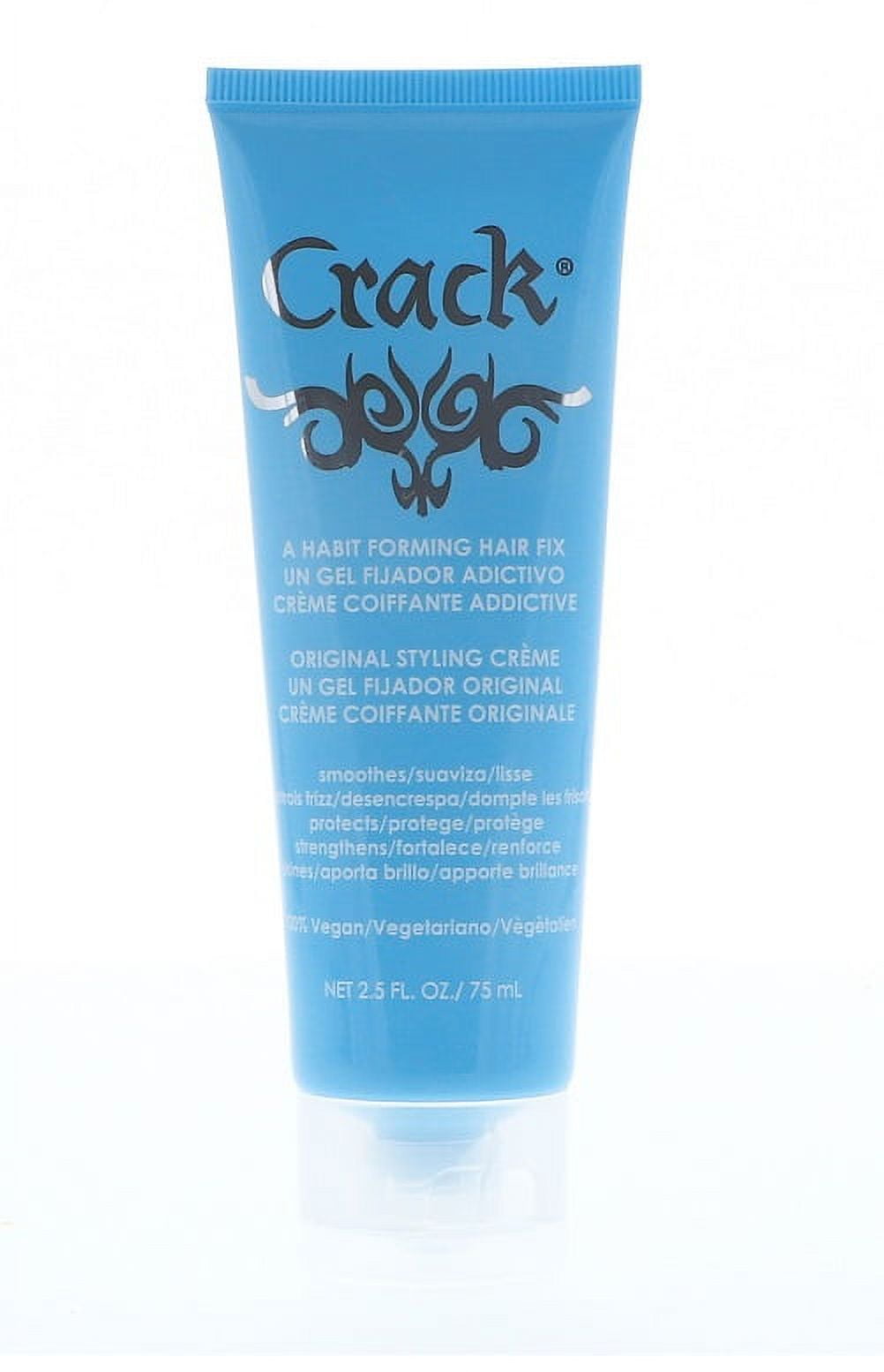 Crack Original Styling Treatment cream 2.5 oz Multi-Tasking, Anti-Frizz ...