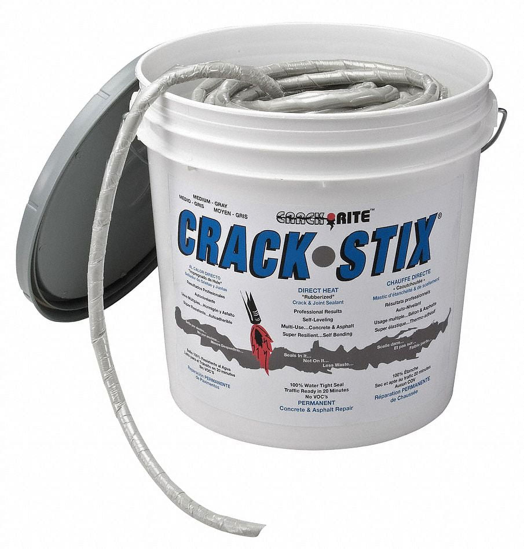 Crack Rite Stix Acrylic Latex Crack Filler, Heat Cure, Chemical ...