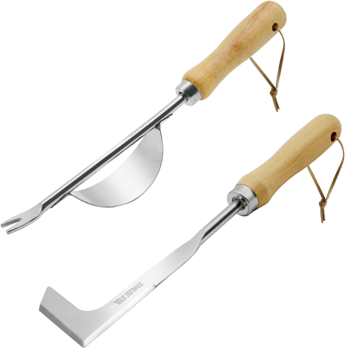 Crack Weeder 2 Pack Wood Handle Weeding Tool 12 Inch Crevice Weed ...