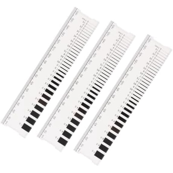 Crack Width Gauge, Concrete Crack Monitoring Gauge 0-16.5cm Crack ...