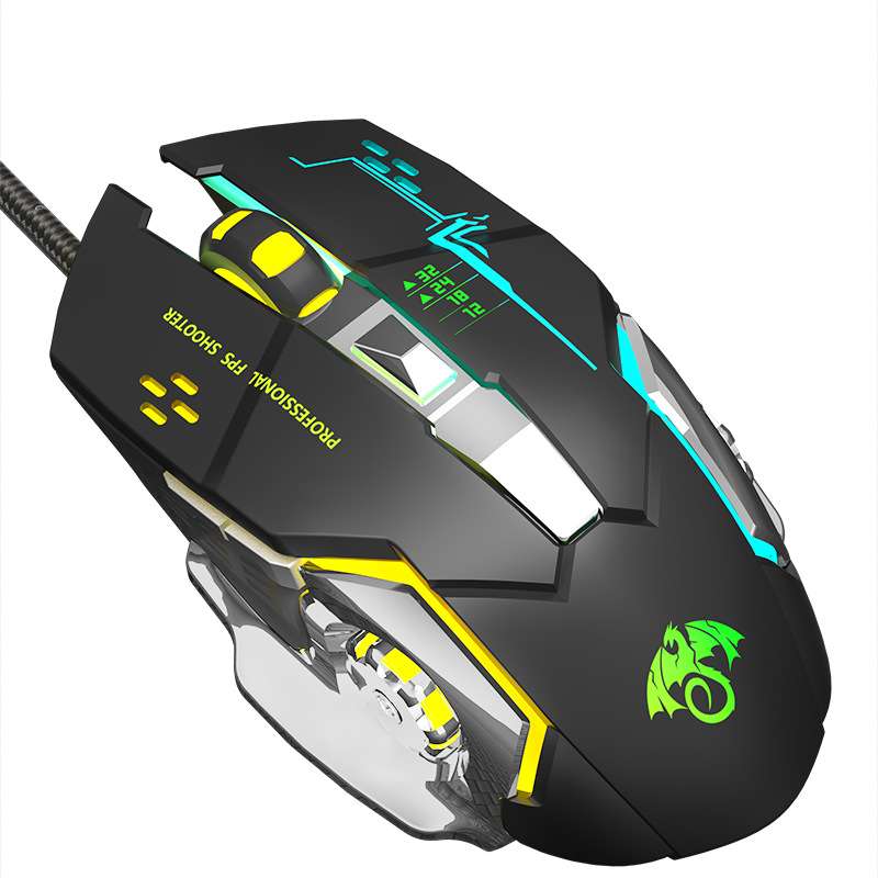 Crack X6 gaming mouse E-sports computer office macro programming mouse ...