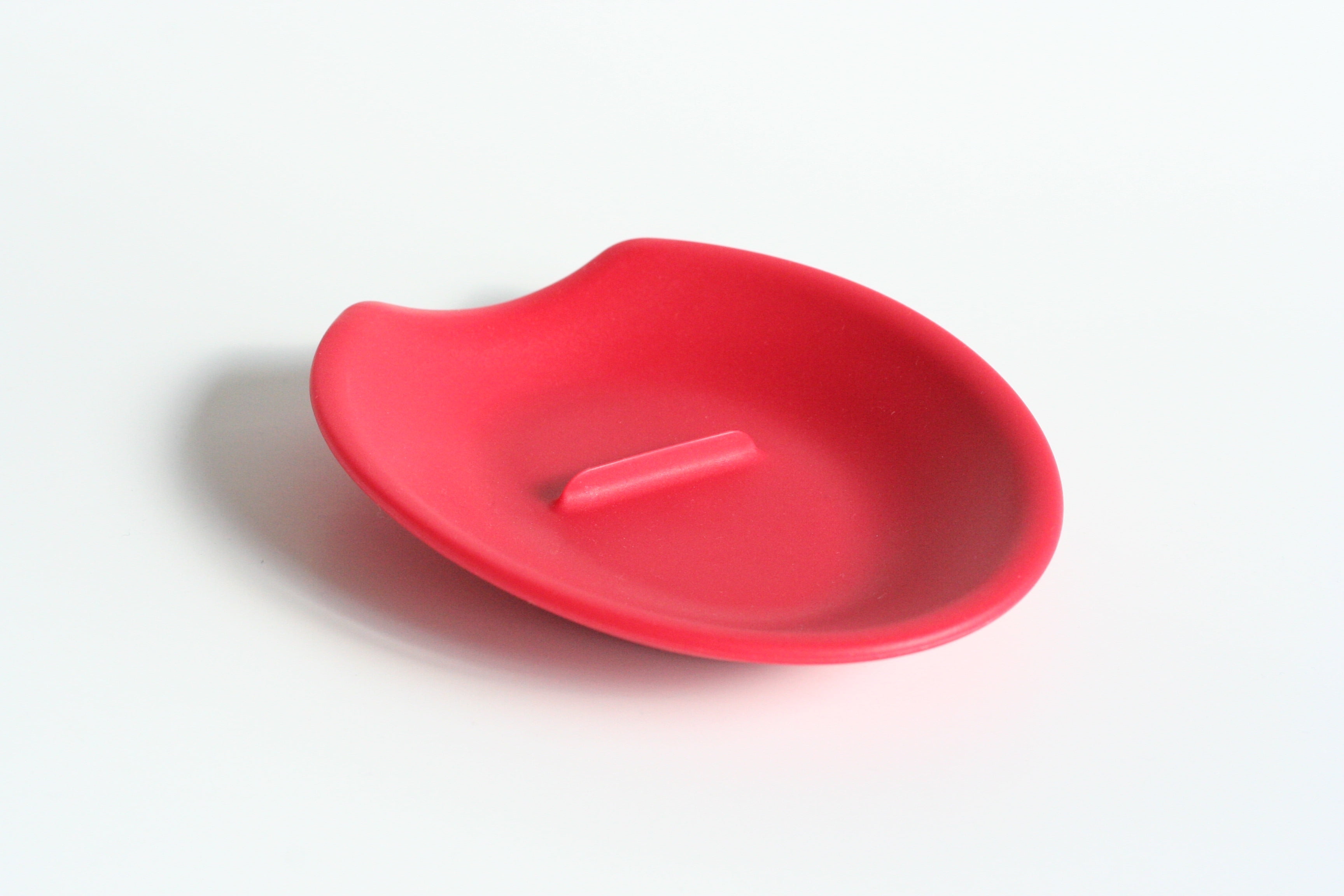 Crack'em Egg Cracker & Spoon Rest (Candy Apple Red) - Perfectly Cracks ...